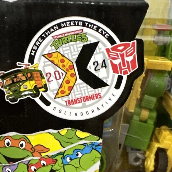 Hasbro | Toys | Transformers Hasbro X Tmnt 224 Party Wallop Wagon ...